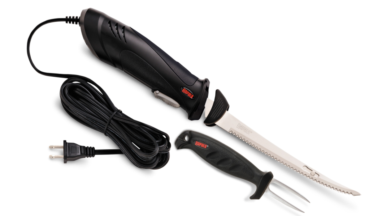 Couteau a Filet Electrique Rapala | Blackburn chasse et pêche - Pronature